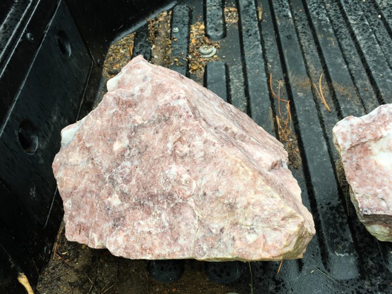 Pink Marble Rock
